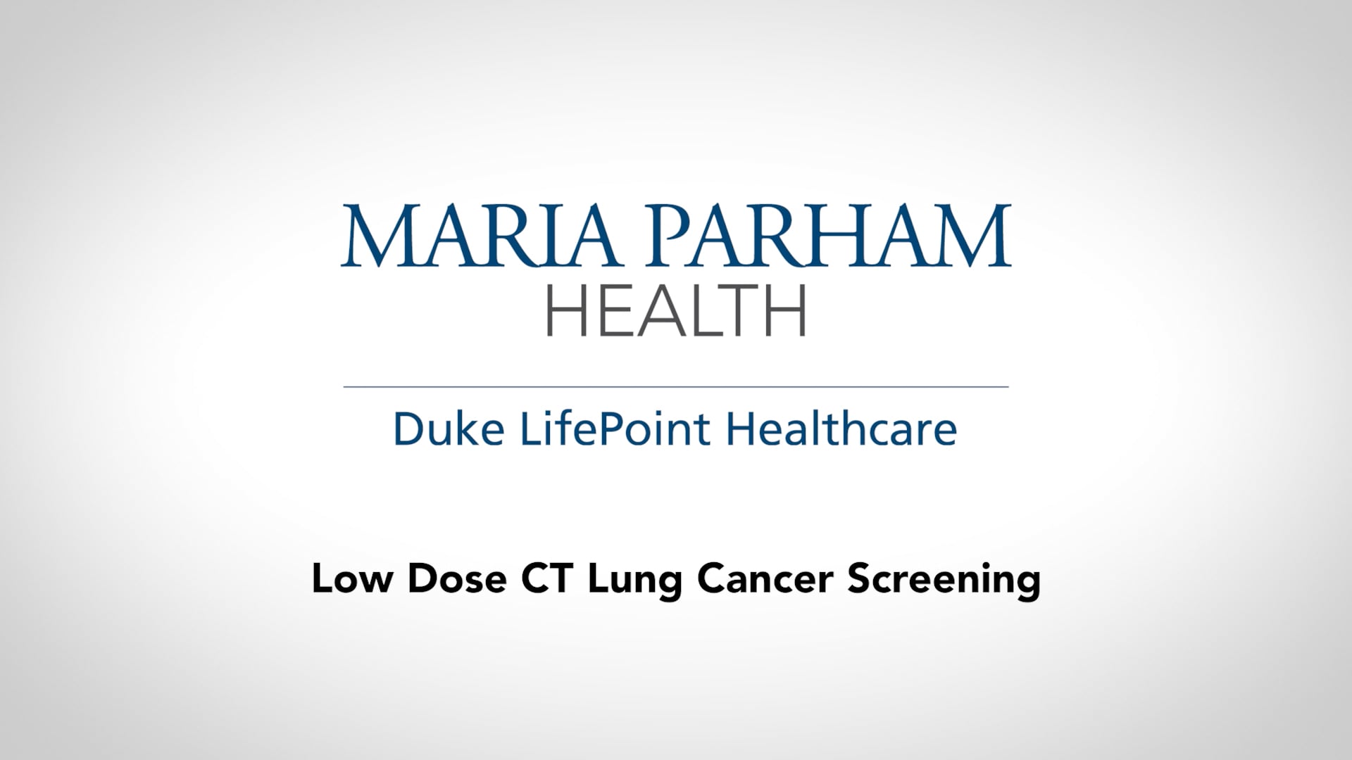 LifePoint 2022 Low Dose CT Scan - Maria Parham Health.mp4 on Vimeo