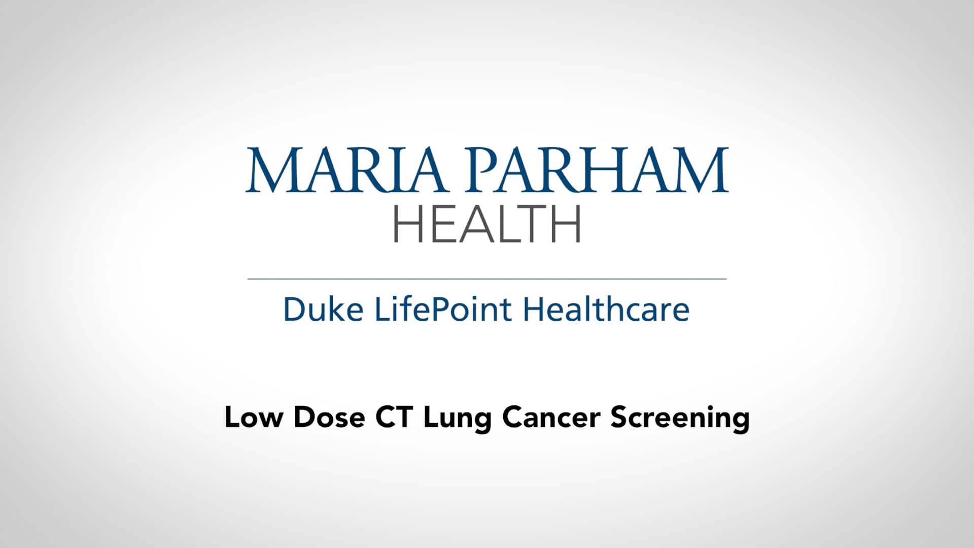 LifePoint 2022 Low Dose CT Scan - Maria Parham Health.mp4 on Vimeo