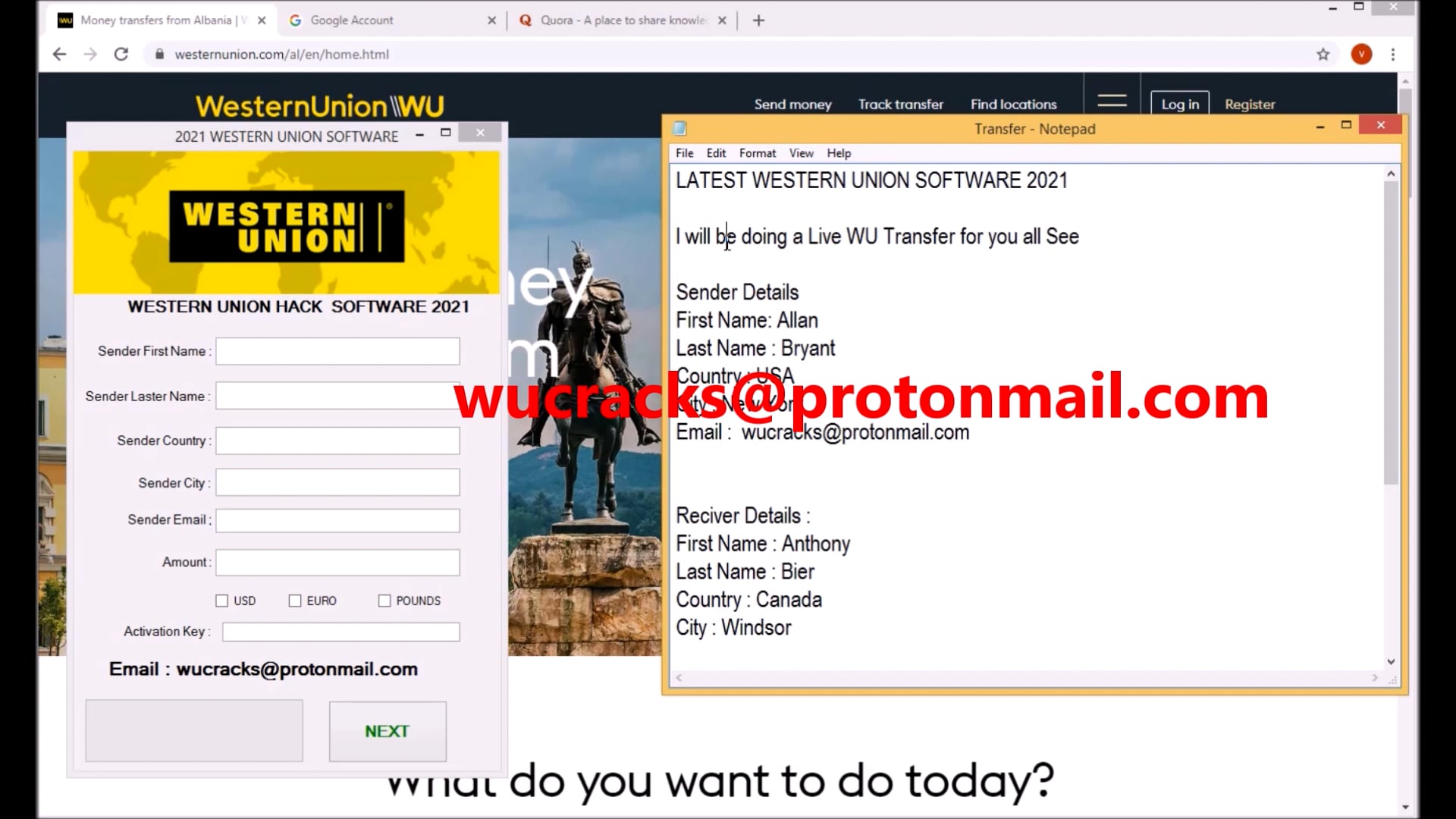 WESTERN UNION MONEY TRANSFER & SOFTWARE 2022|CASHAPP INSTANT FLIP ...