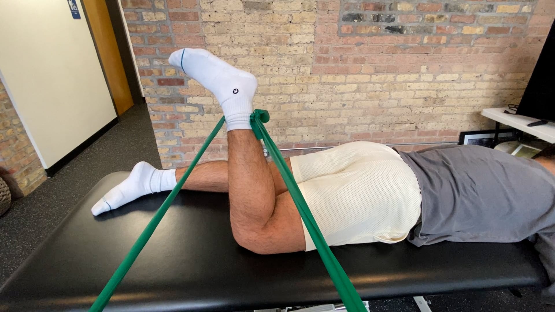 Prone hip External rotation- 2J on Vimeo