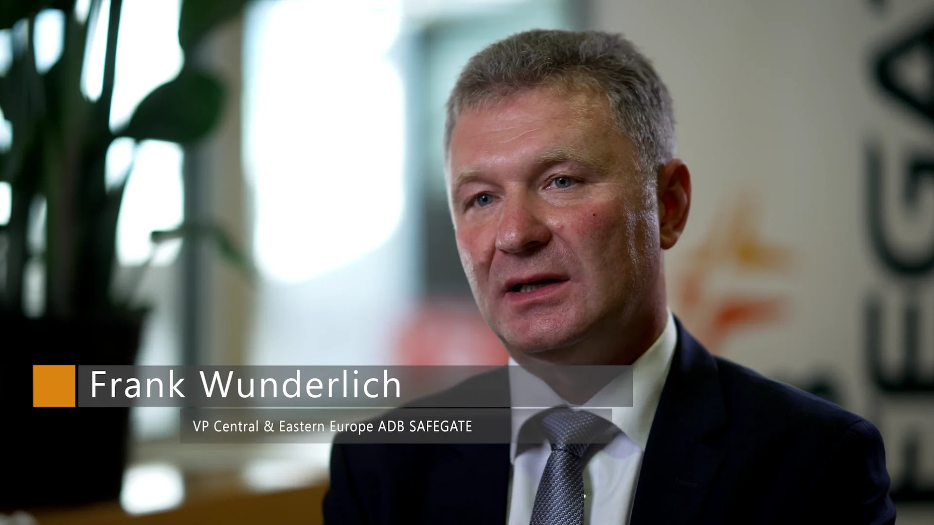 Frank Wunderlich about ADB SAFEGATE in Central and Eastern Europe.