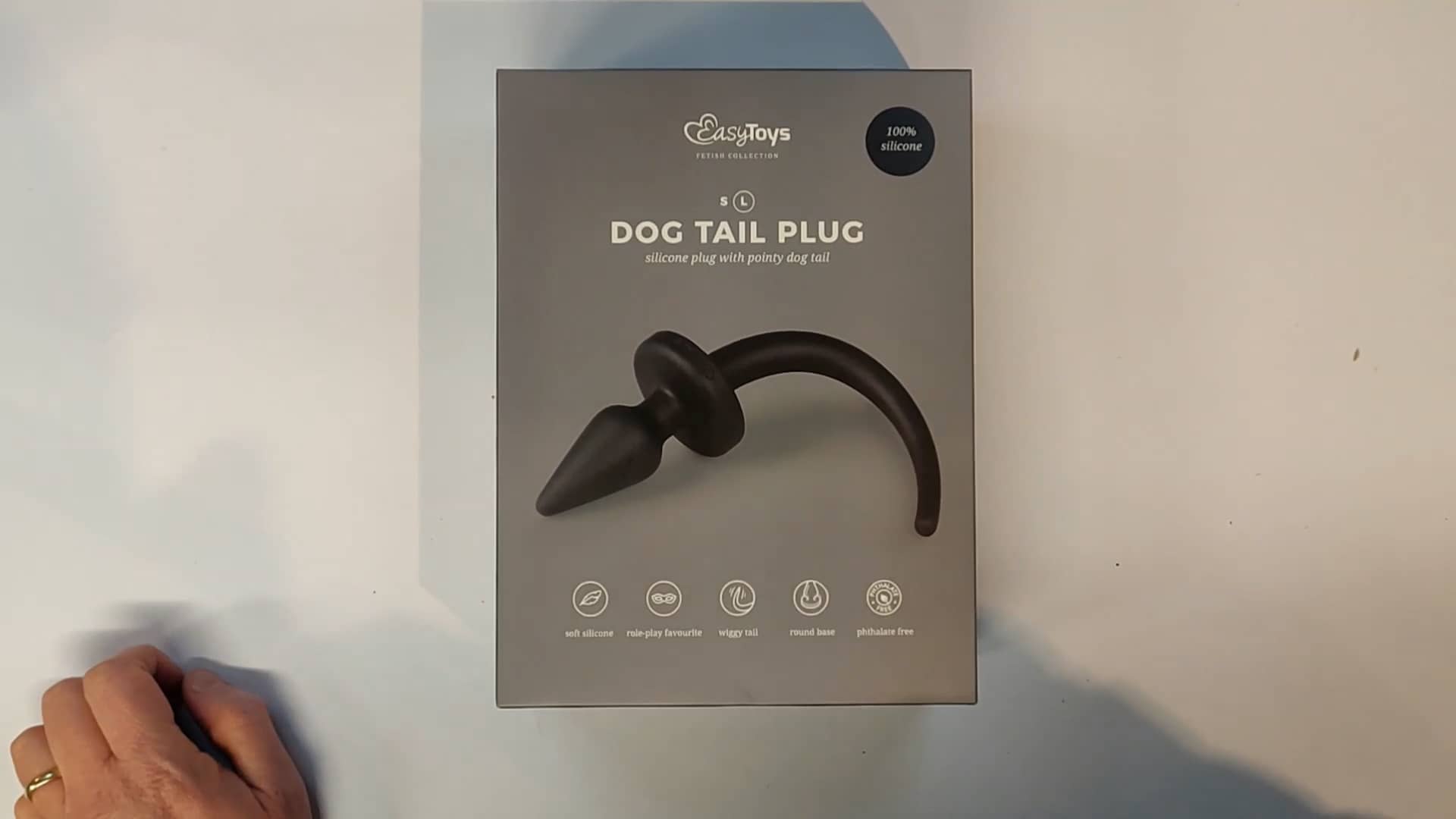 Dog Tail Plug - Pointy Large Butt Plug PlayBlue Demo on Vimeo