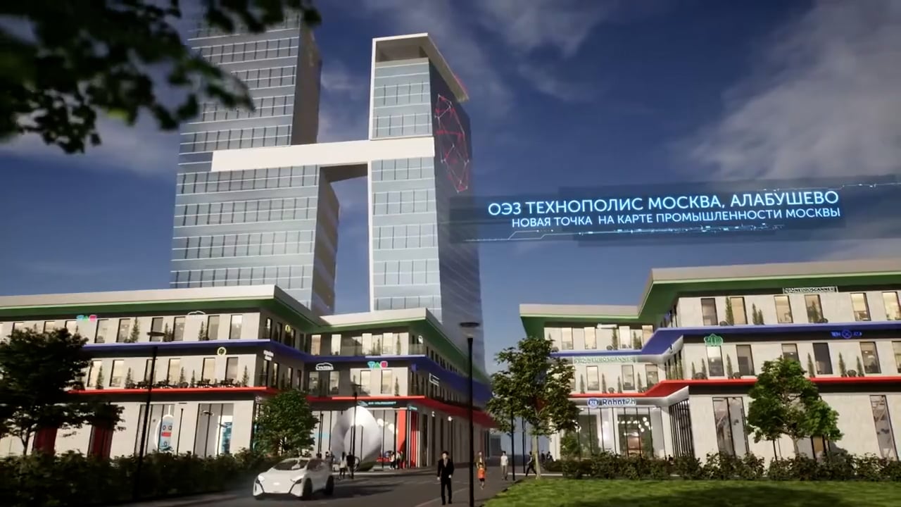 3D visualization Technopolis Moscow, KROST on Vimeo