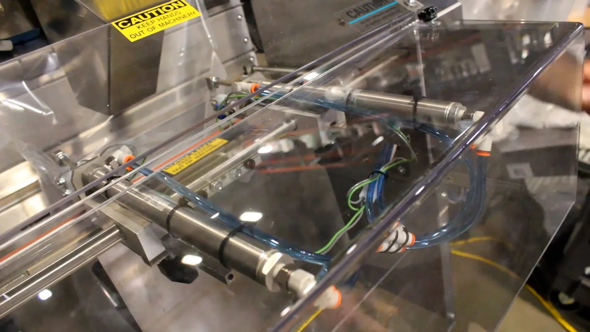 Instructions for adjusting bag deflator and bag opening device on Vimeo