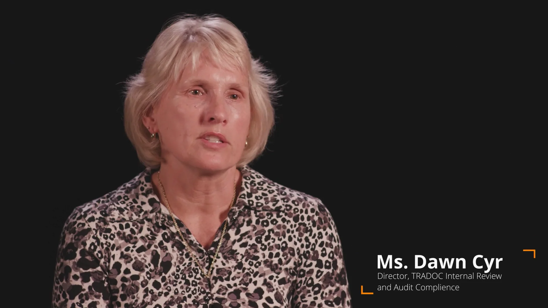 TRADOC Intern Program: Dawn Cyr