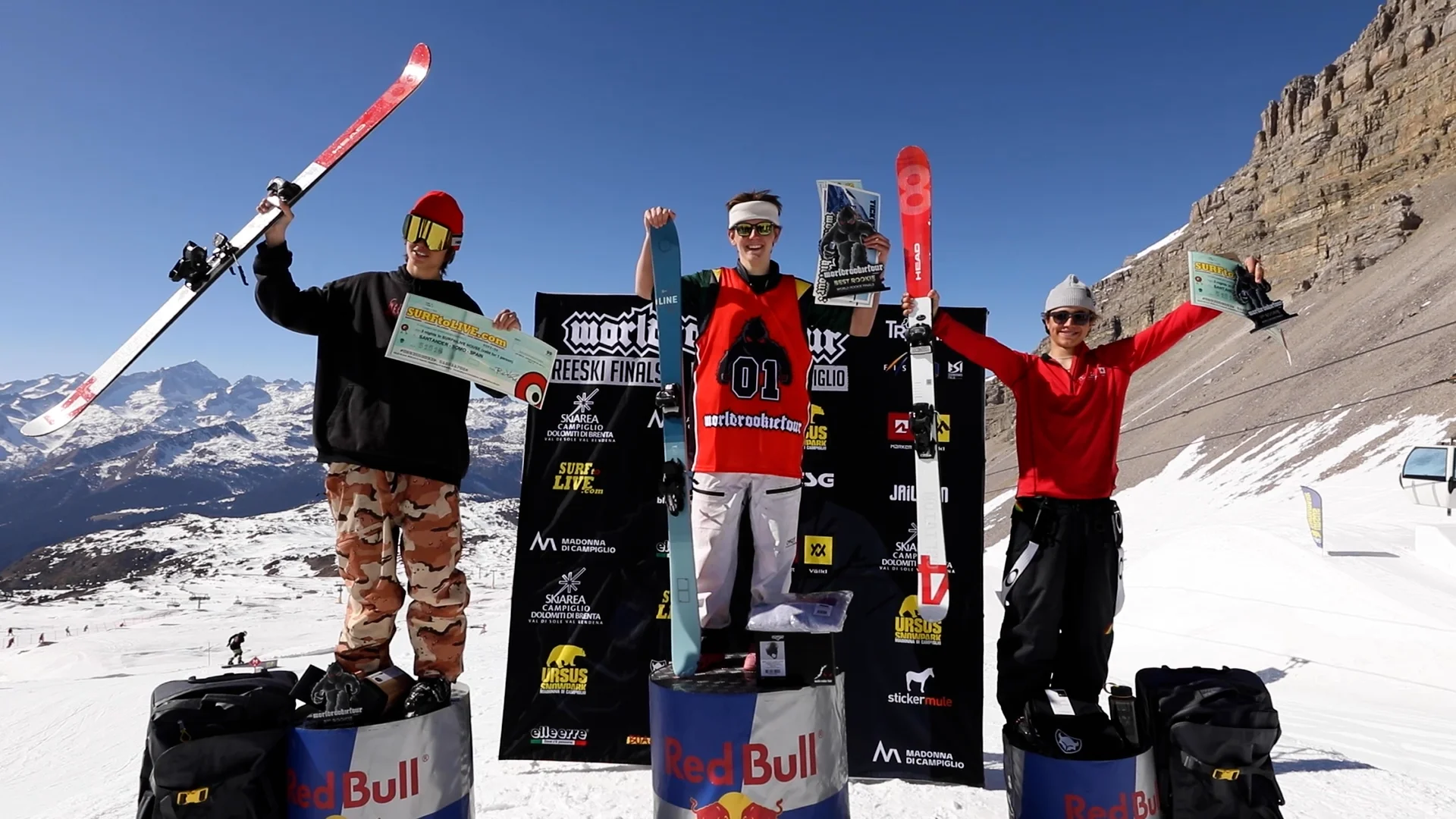 Rookie Men - Leo Landroe winning run - World Rookie Freeski Finals