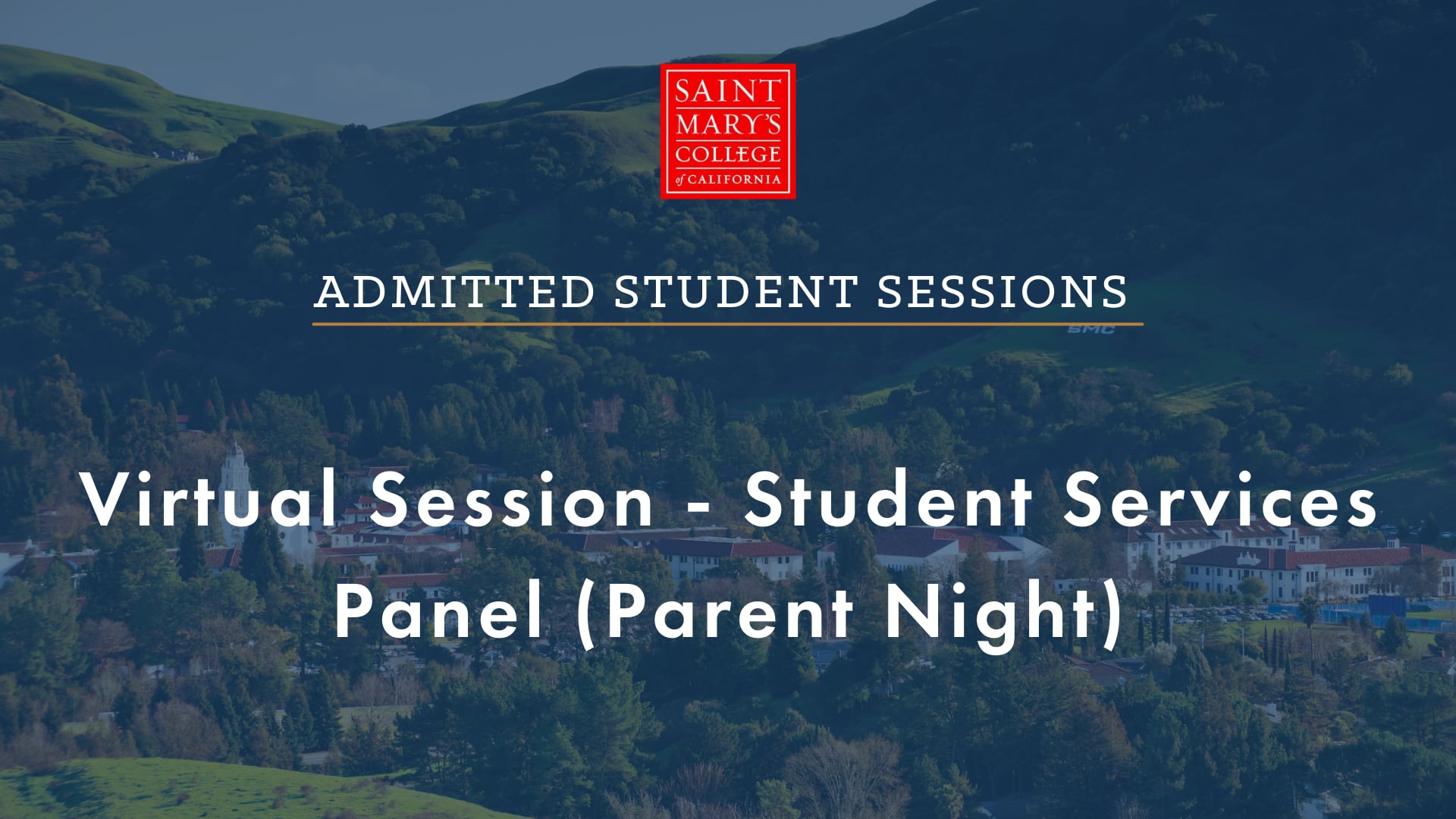 Virtual - Student Services Panel (Parent Night) on Vimeo