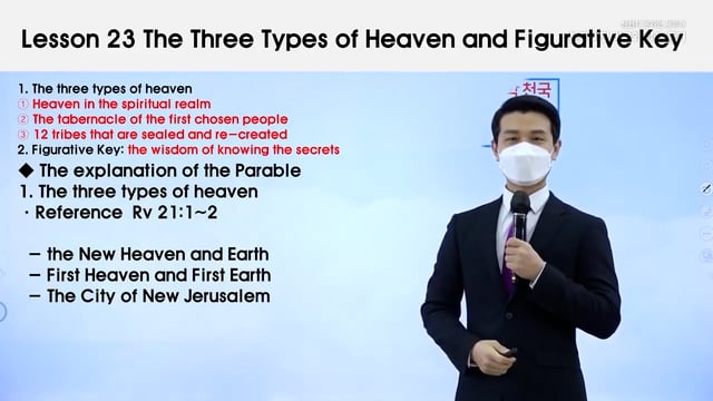 Lesson 23- Three Types of Heaven and Figurative Key