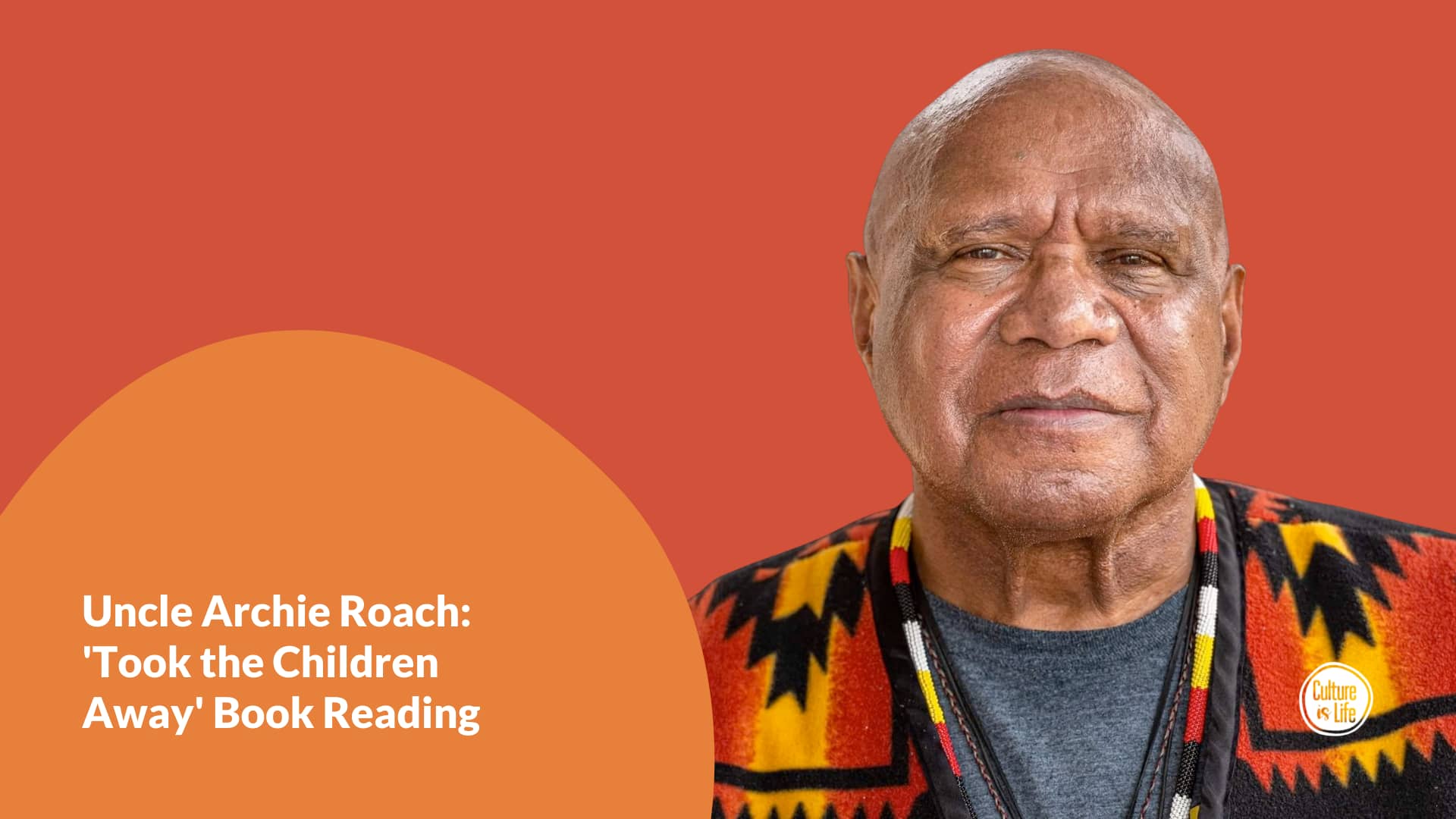 Uncle Archie Roach: Took the Children Away Reading on Vimeo