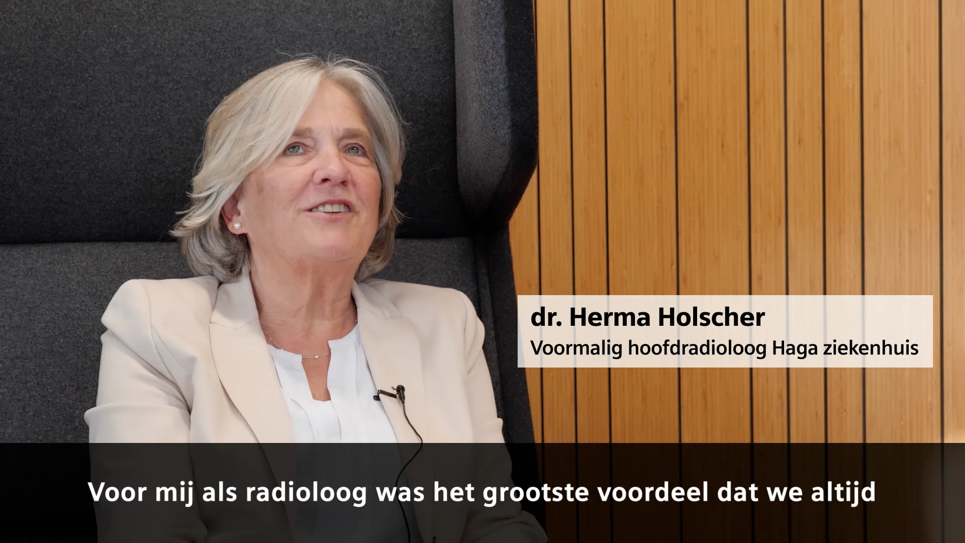 Dr Holscher over strategische samenwerkingsverbanden in de radiologie ...