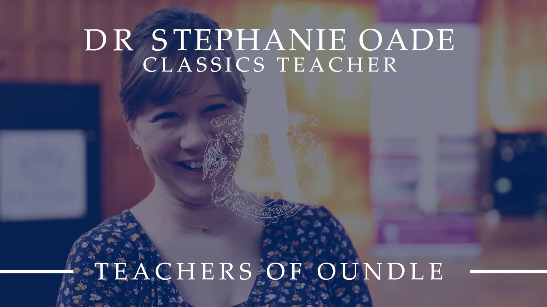 Teachers of Oundle / Dr Stephanie Oade on Vimeo