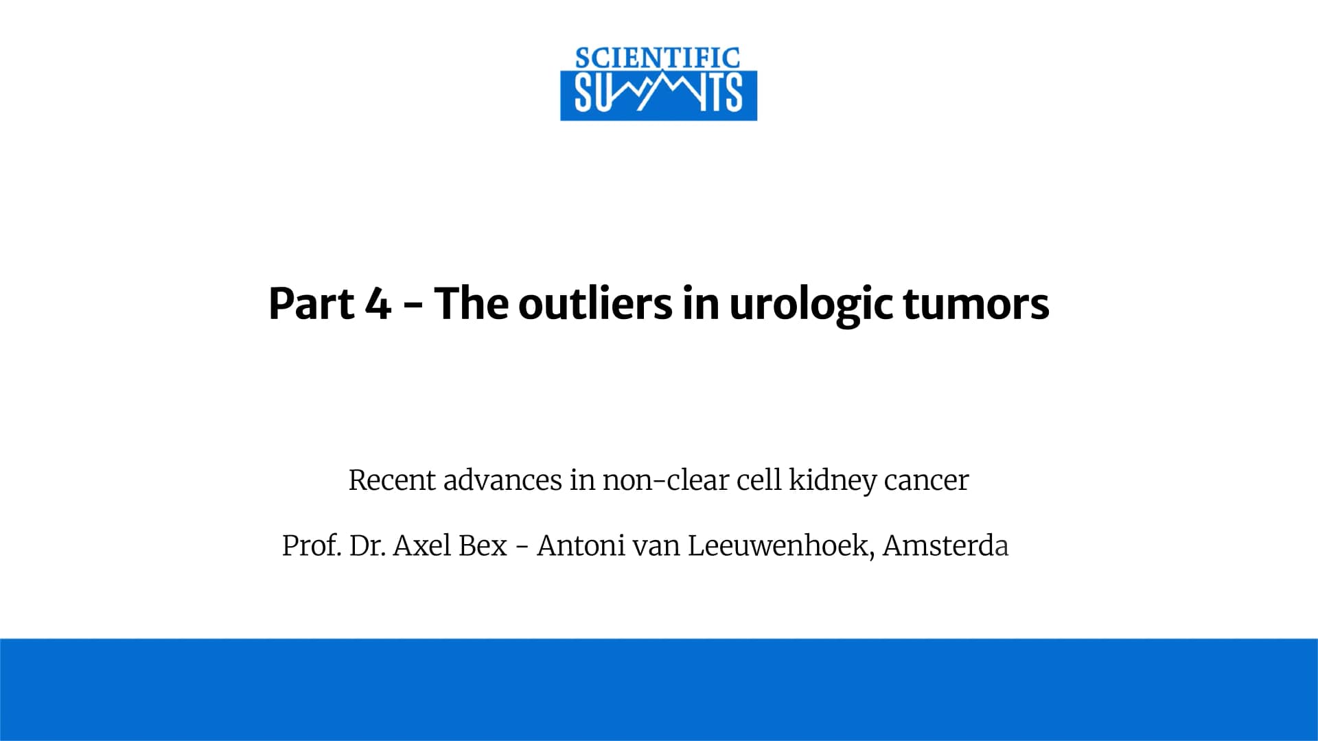 Scisum Brussels 23-10-21 - Prof Dr Axel Bex on Vimeo