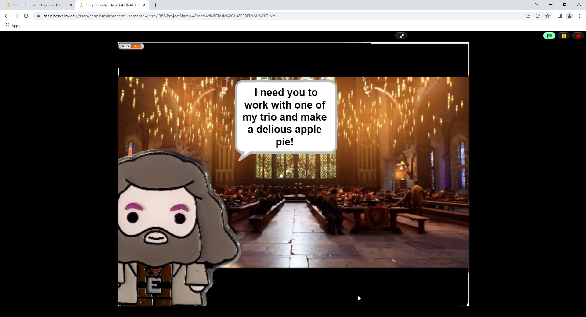 Snap! Creative Task 1.4 FINAL FINAL - Google Chrome 2022-03-25 12-57-51 ...