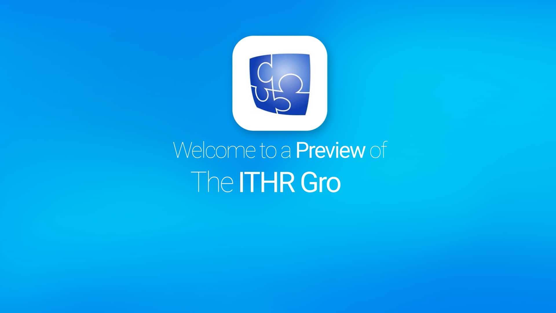 Ithr Group - Mobile App Preview - ITH703W on Vimeo