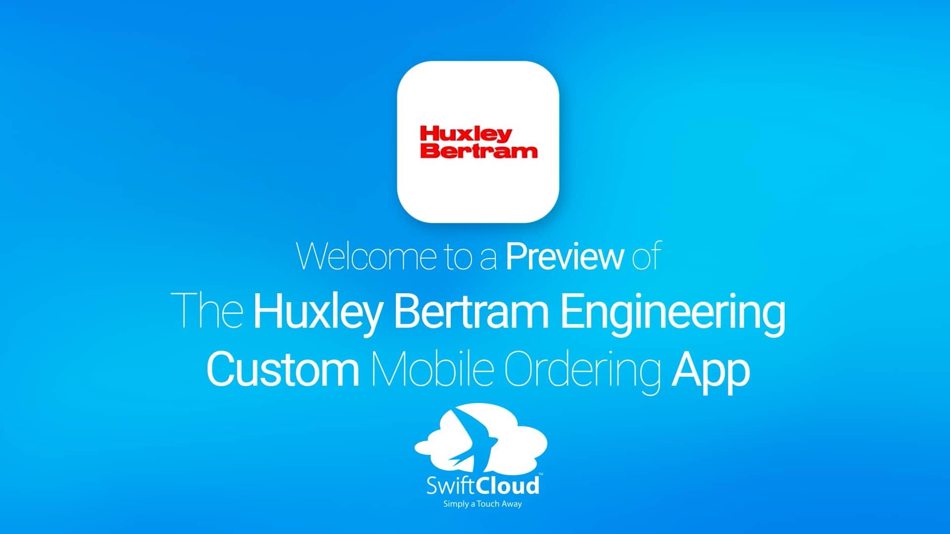 Huxley Bertram Engineering - Mobile App Preview - HUX704W on Vimeo