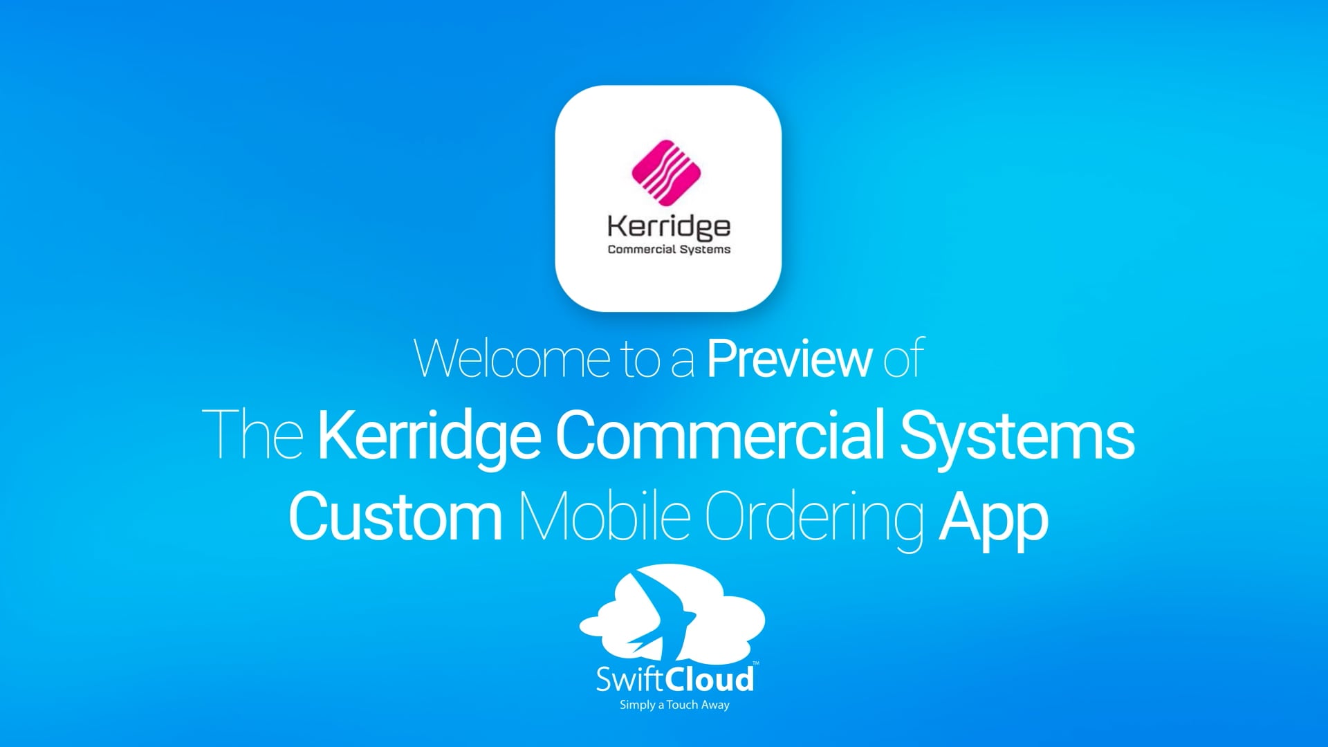 Kerridge Commercial Systems - Mobile App Preview - KER521W on Vimeo