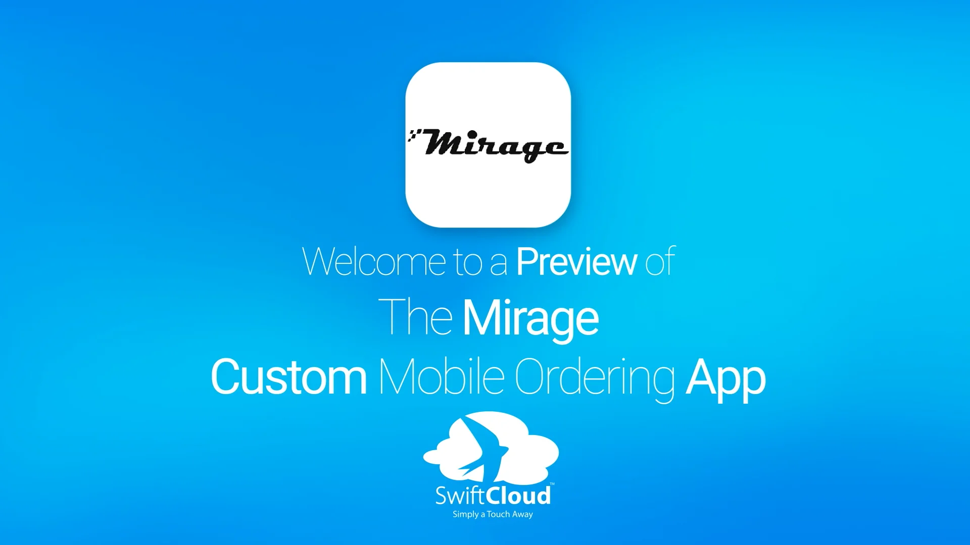 Mirage - Mobile App Preview - MIR763W on Vimeo