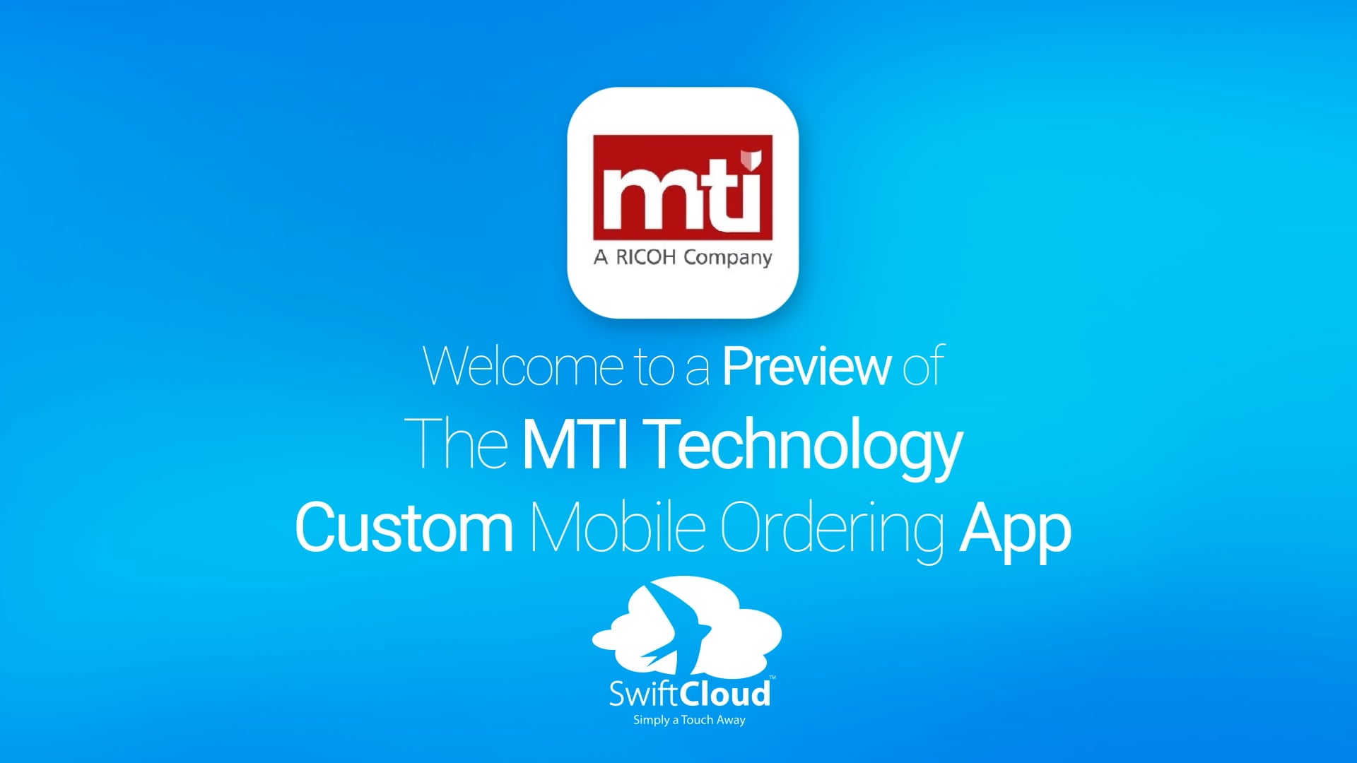 MTI Technology - Mobile App Preview - MTI2019W on Vimeo