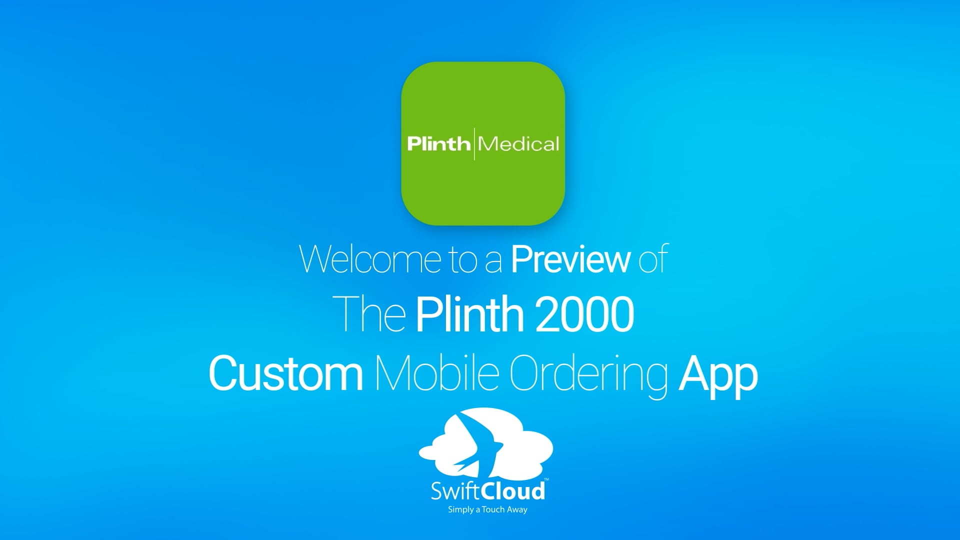 Plinth 2000 - Mobile App Preview - PLI975W on Vimeo