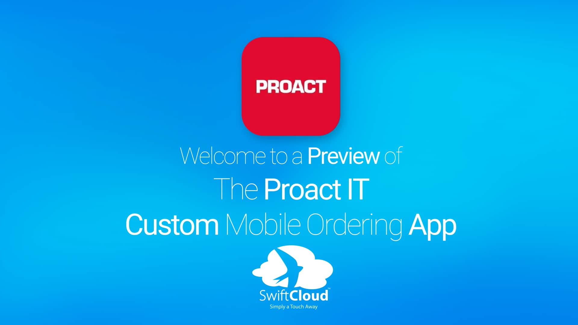 Proact It - Mobile App Preview - PRO273W on Vimeo