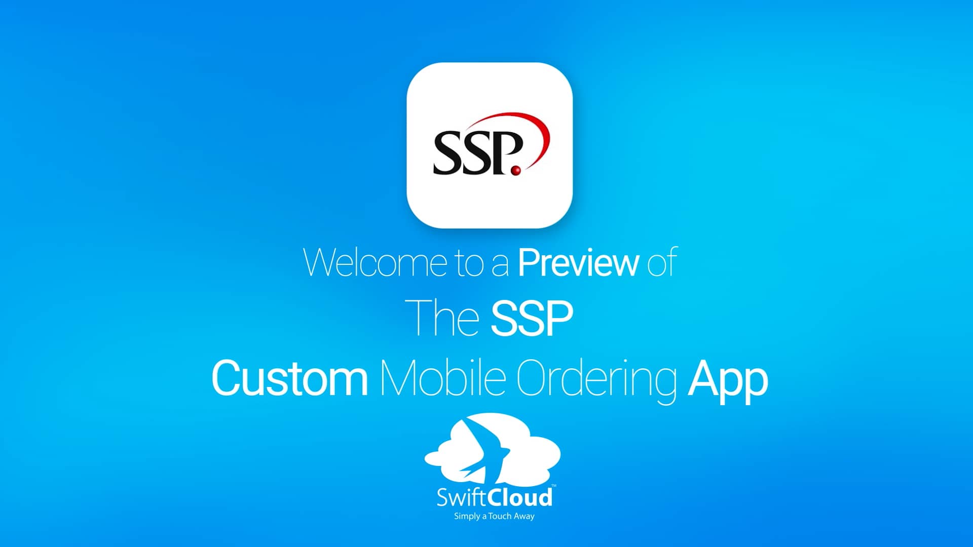 SSP - Mobile App Preview - SSP4499W on Vimeo