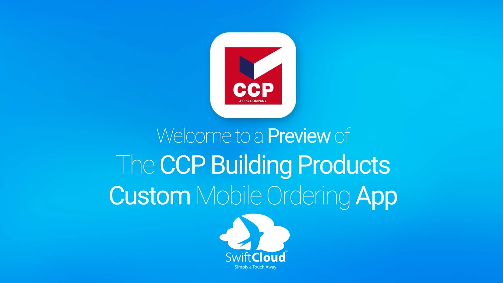 CCP Building Products - Mobile App Preview - CCP989W on Vimeo