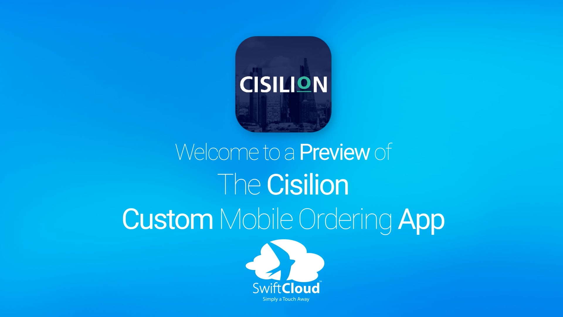 Cisilion - Mobile App Preview - CIS228W on Vimeo