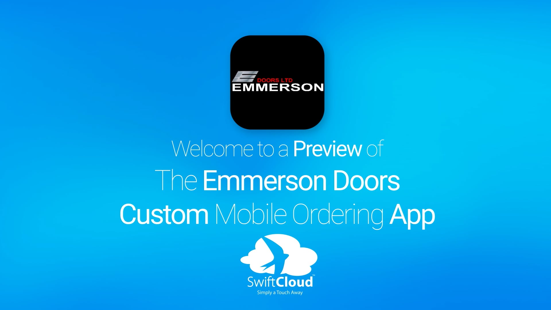 Emmerson Doors - Mobile App Preview - EMM787W on Vimeo