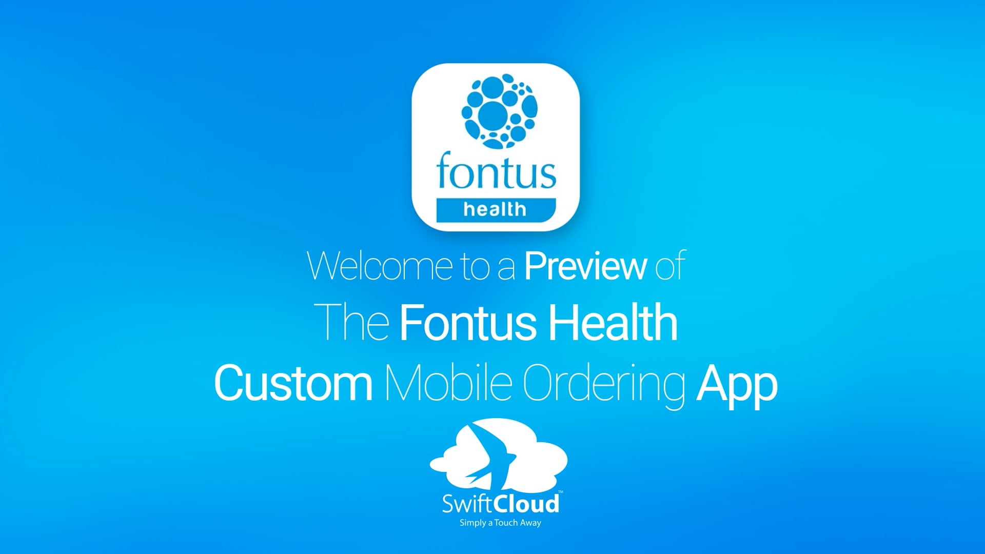Fontus Health - Mobile App Preview - FON503W on Vimeo