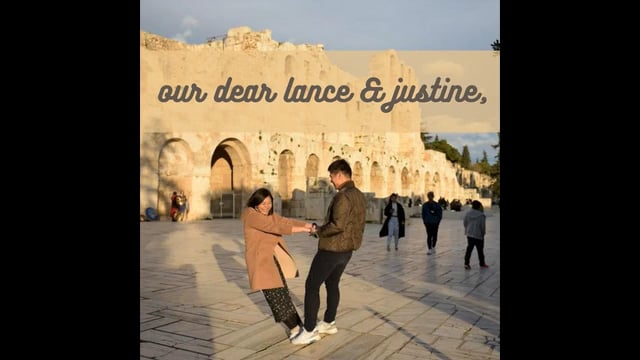 Lance & Justine on Vimeo