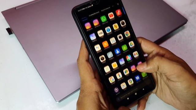 Smartphone, Smartphone User, Watching Youtube Videos. Free Stock Video ...