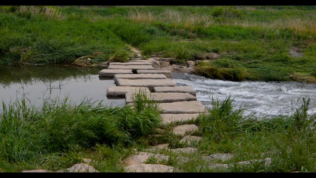 Stone Bridge Stream In May - Free video on Pixabay