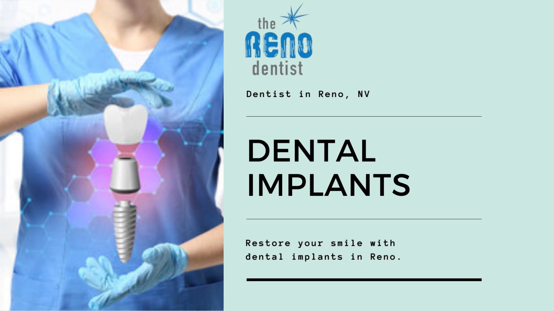 Dental Implants in Reno, NV | The Reno Dentist on Vimeo