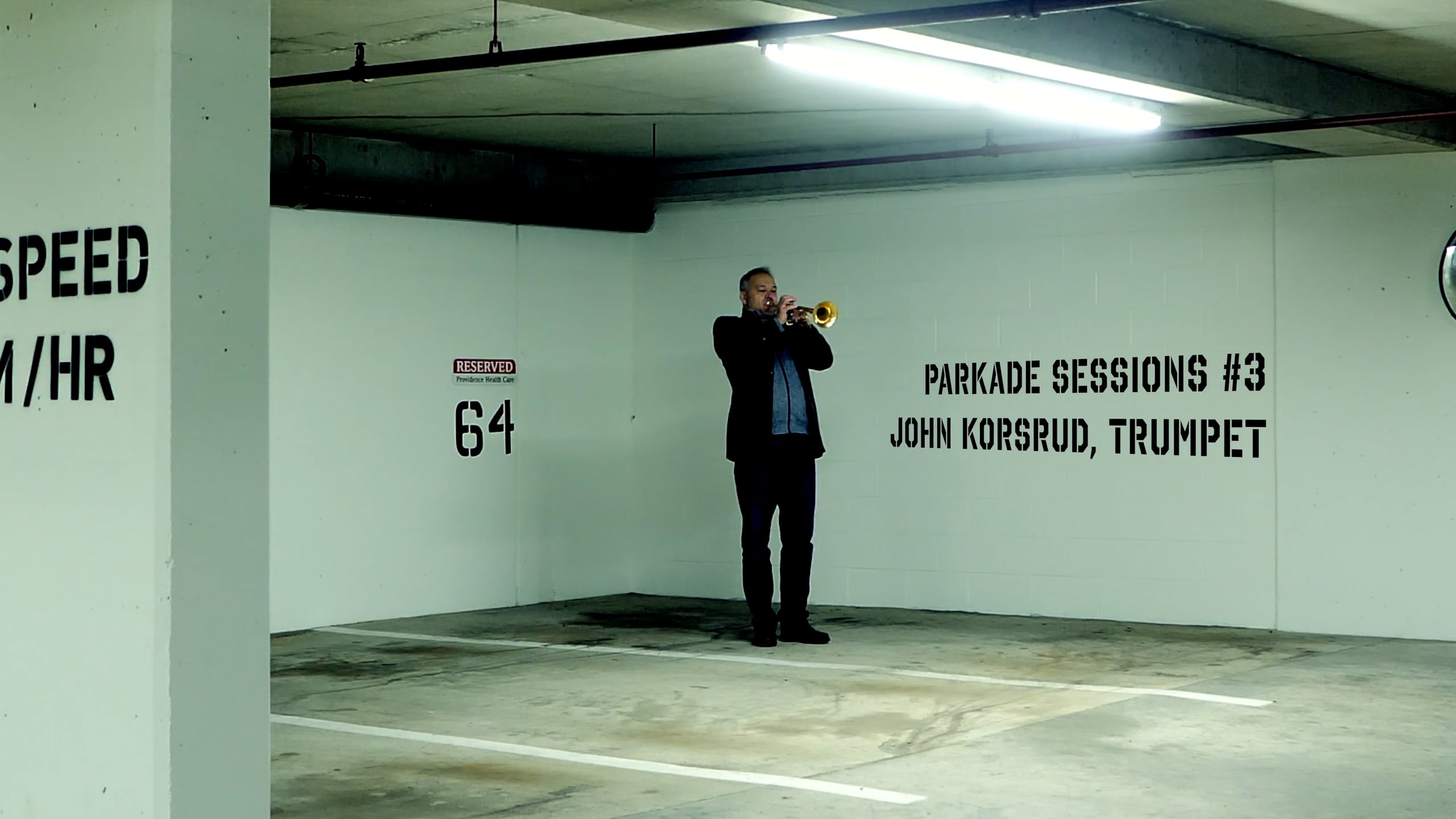 Parkade Sessions #3 - John Korsrud, trumpet on Vimeo