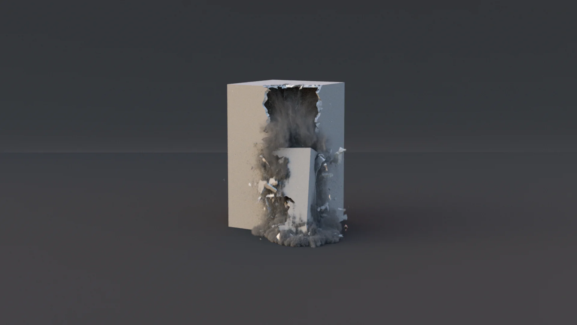 Houdini Smoke Interaction with RBD Compilation on Vimeo