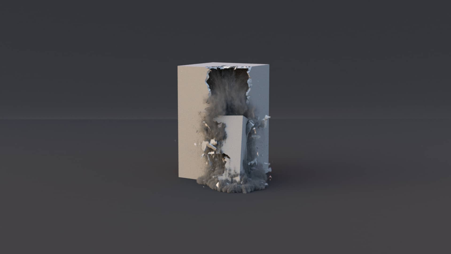 Houdini Smoke Interaction with RBD Compilation on Vimeo