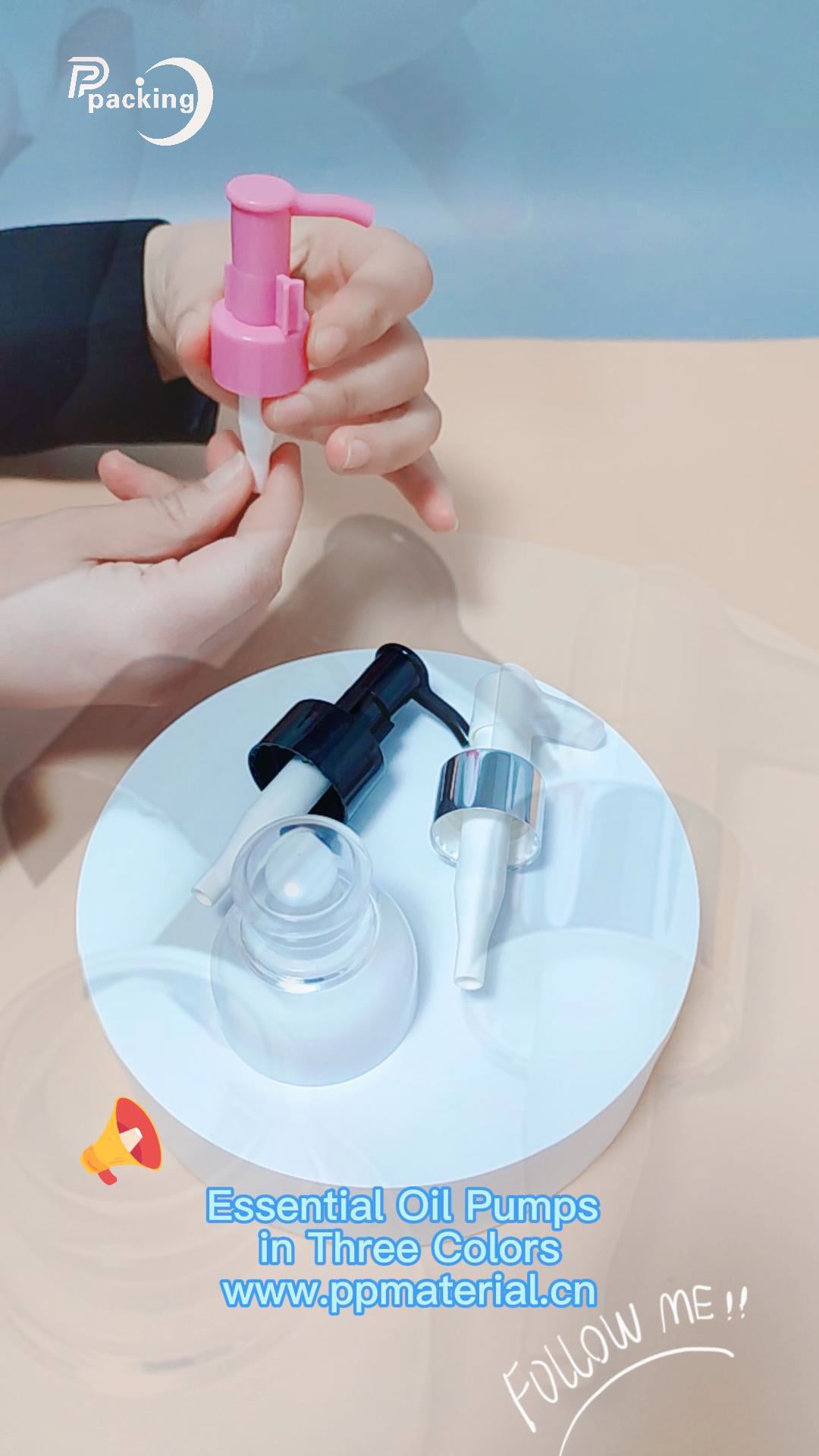 Essential Oil Pumps in three Colors low prices high quality made in ...