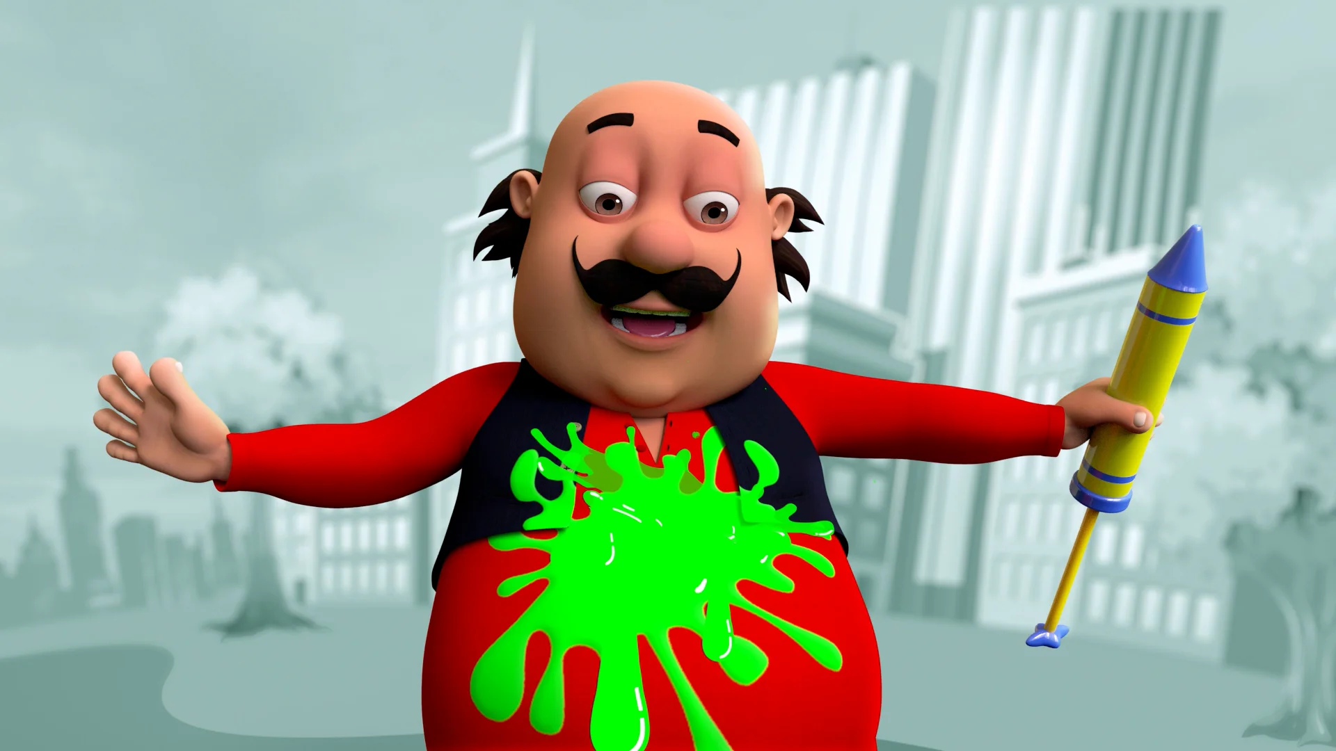 Nickelodeon Slime Holi Ident on Vimeo