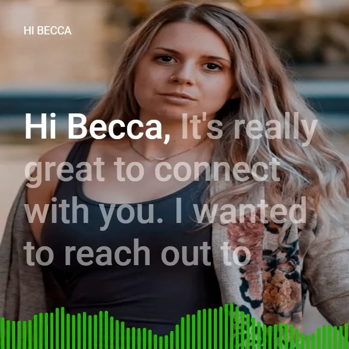 Hi Becca on Vimeo