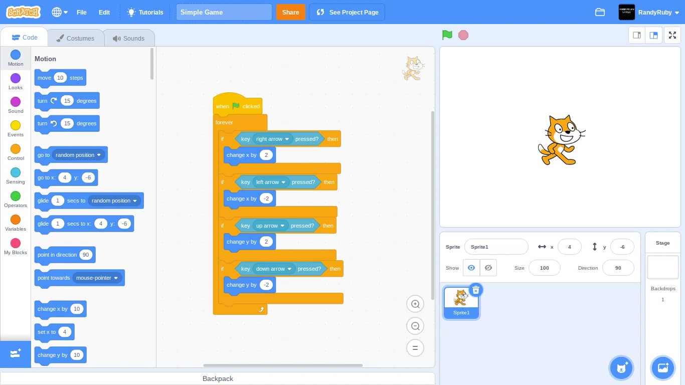 Making A Simple Game - Part 3 (Beginner) on Vimeo