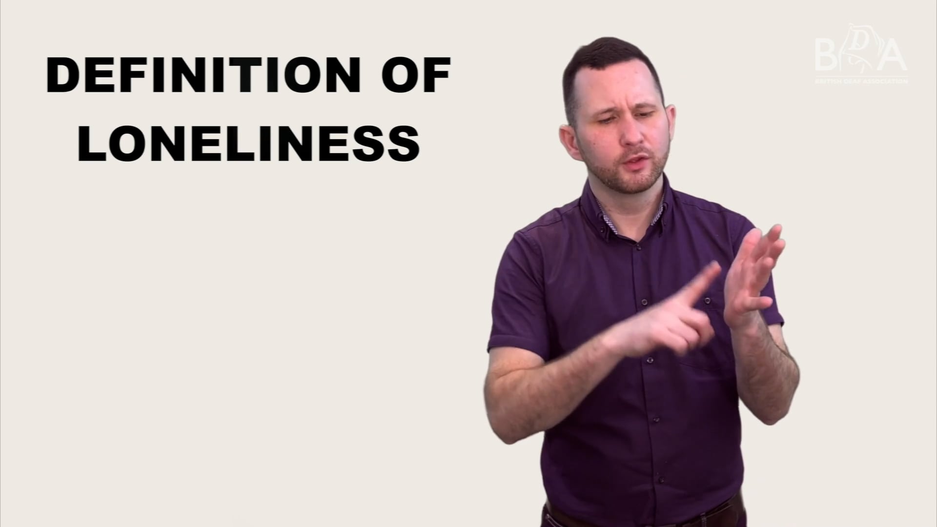 Definition of Loneliness on Vimeo