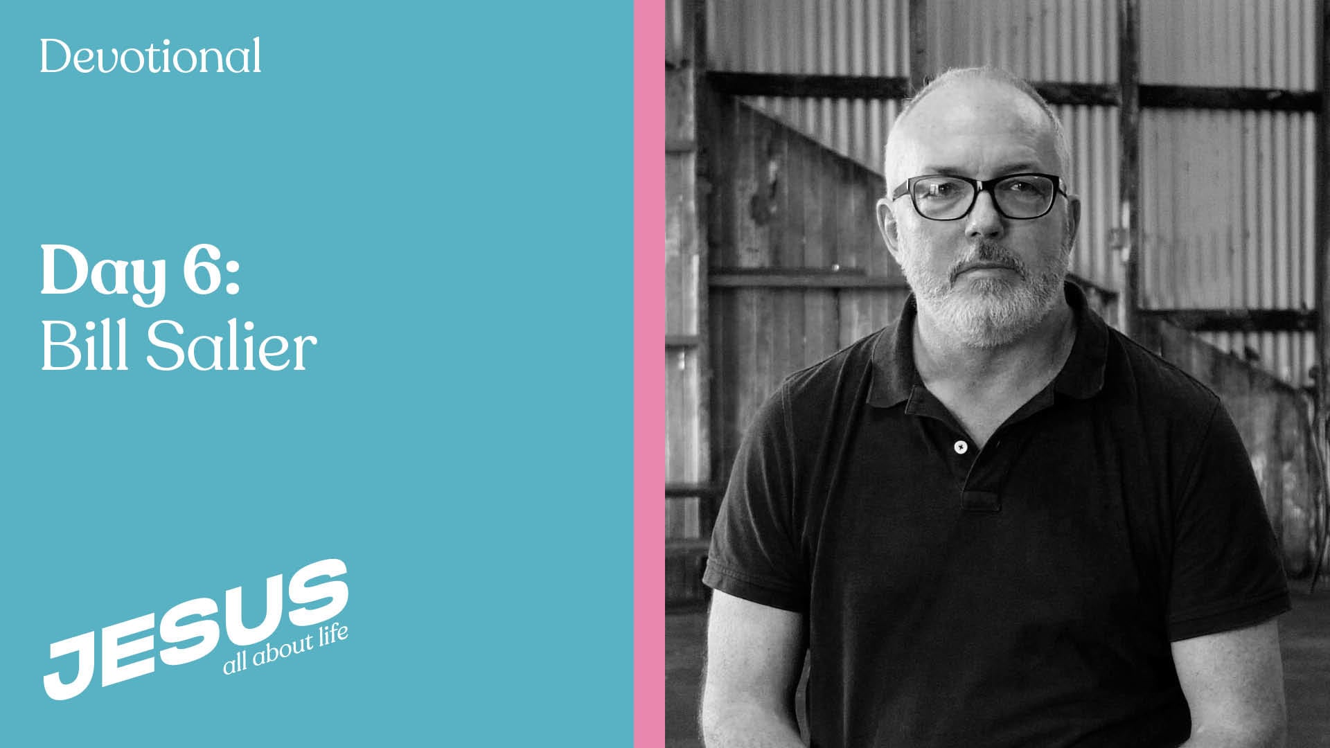 Day 6: Bill Salier on Vimeo