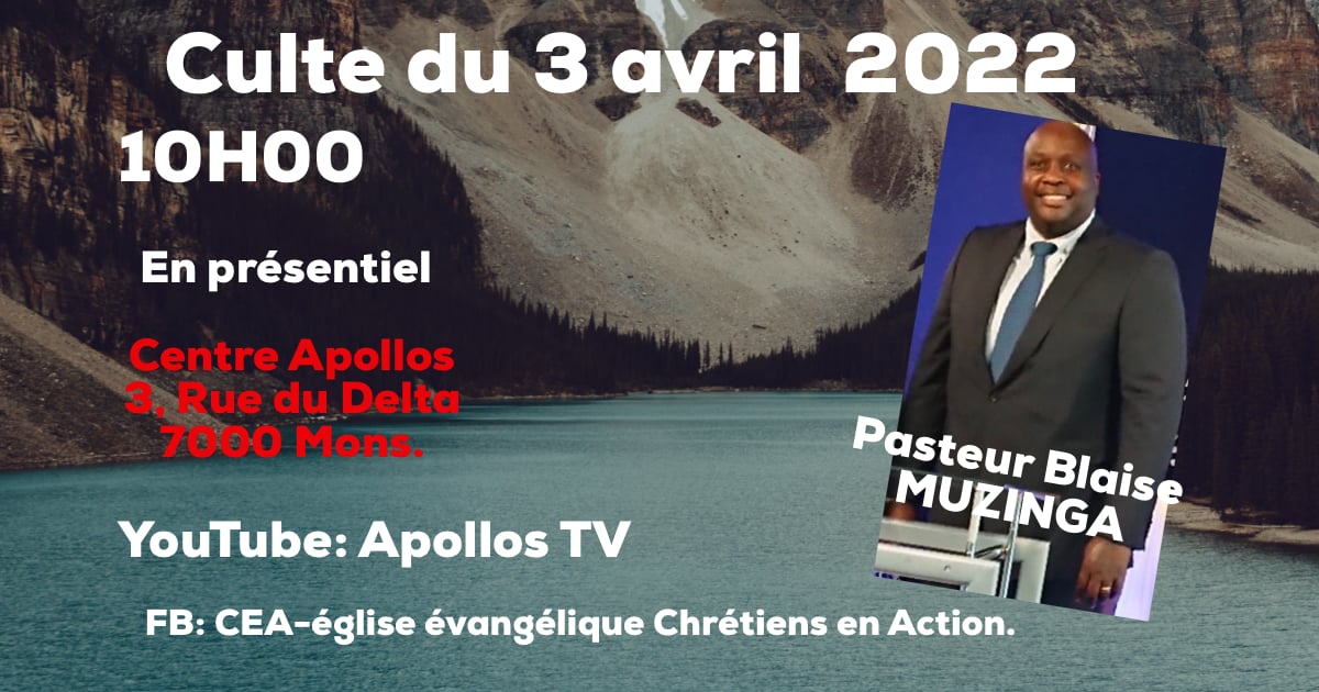Culte Dim 3 Avril Pst Blaise MUZINGA on Vimeo