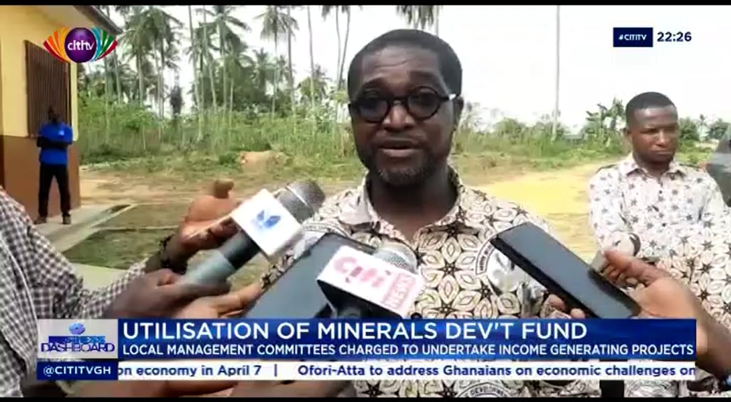 Utilisation of minerals development fund; Local management committees ...