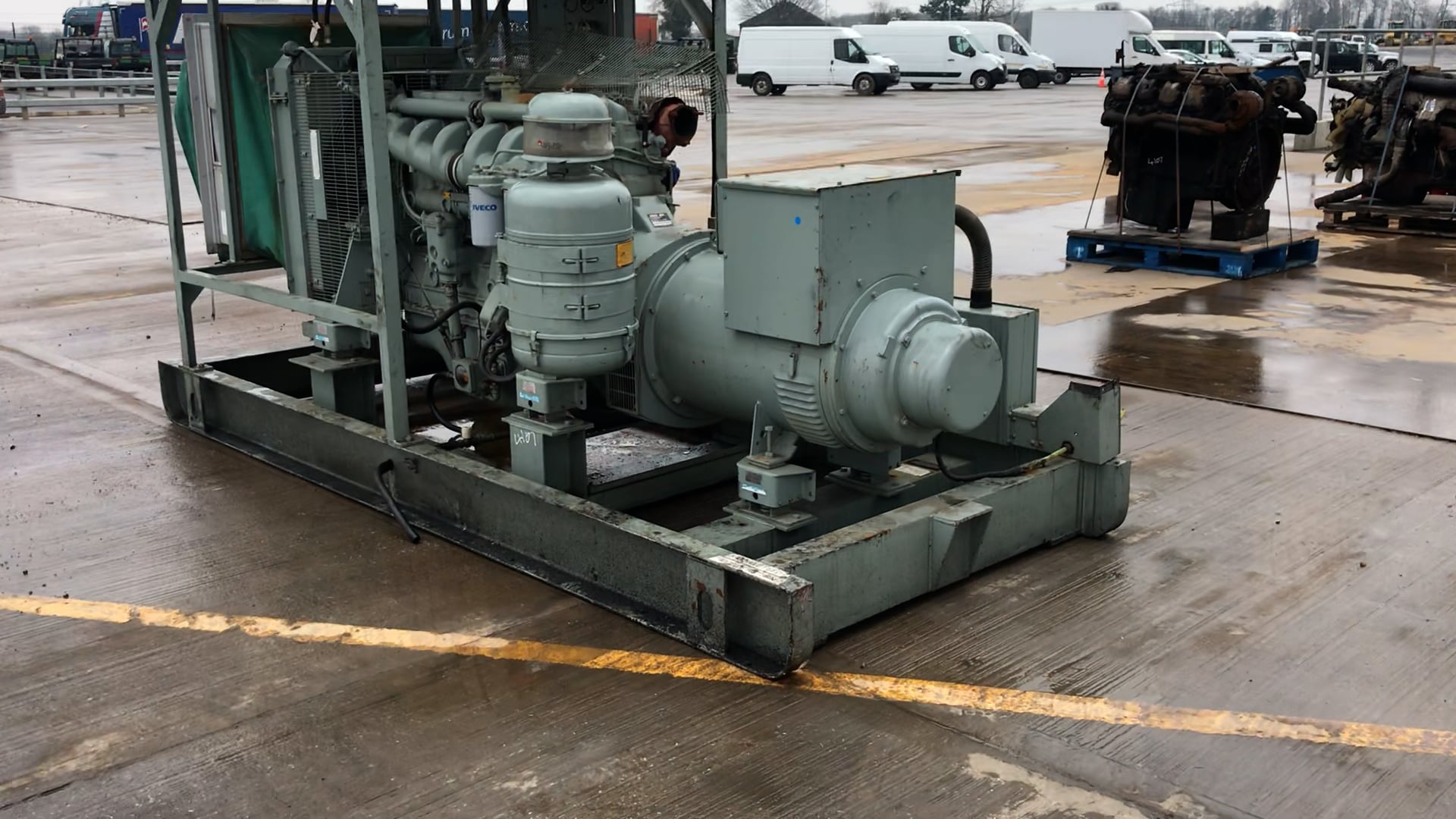 Iveco 110KvA Skid Mounted Generator on Vimeo