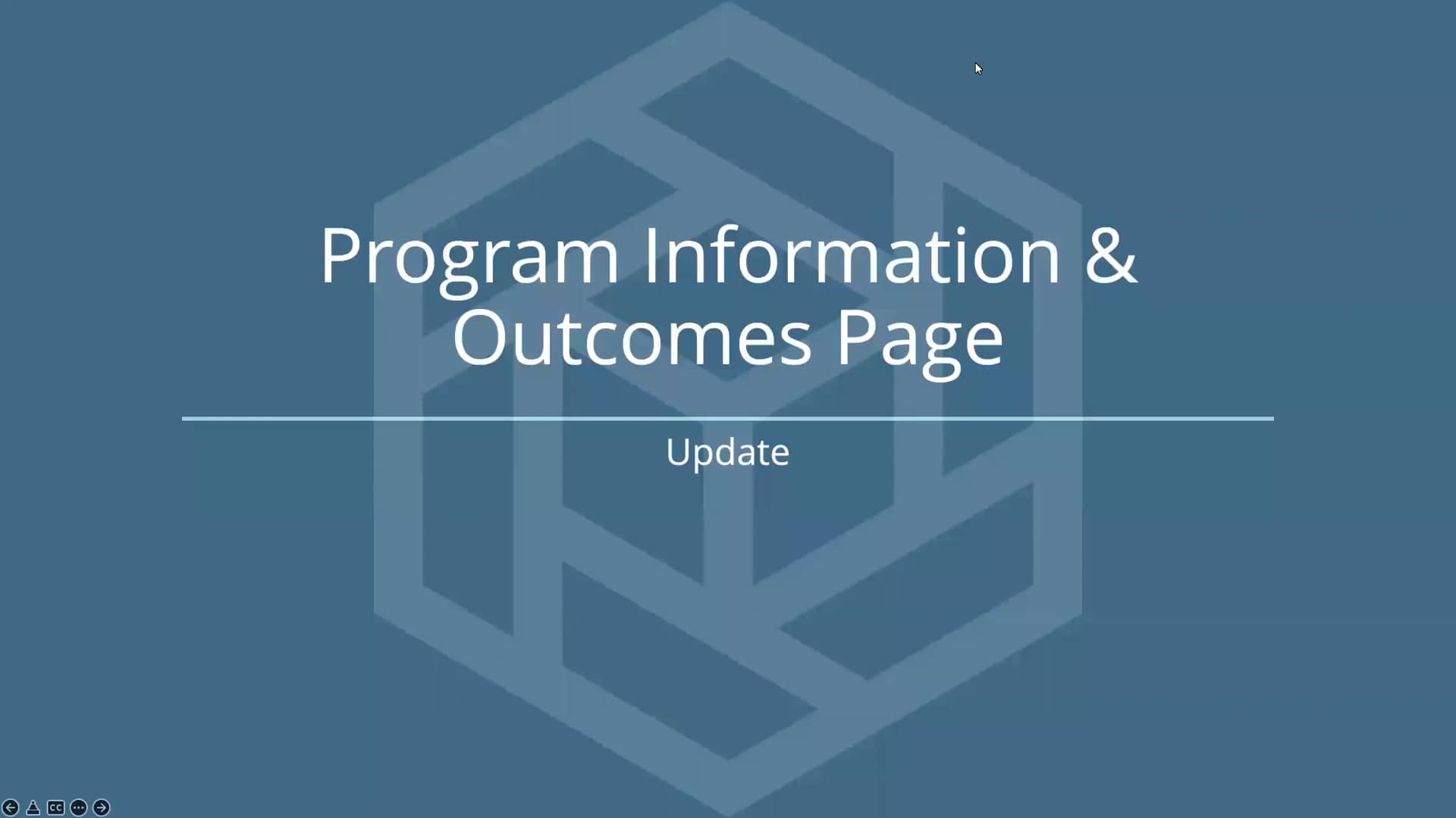 CAATE Program Information and Outcomes on Vimeo