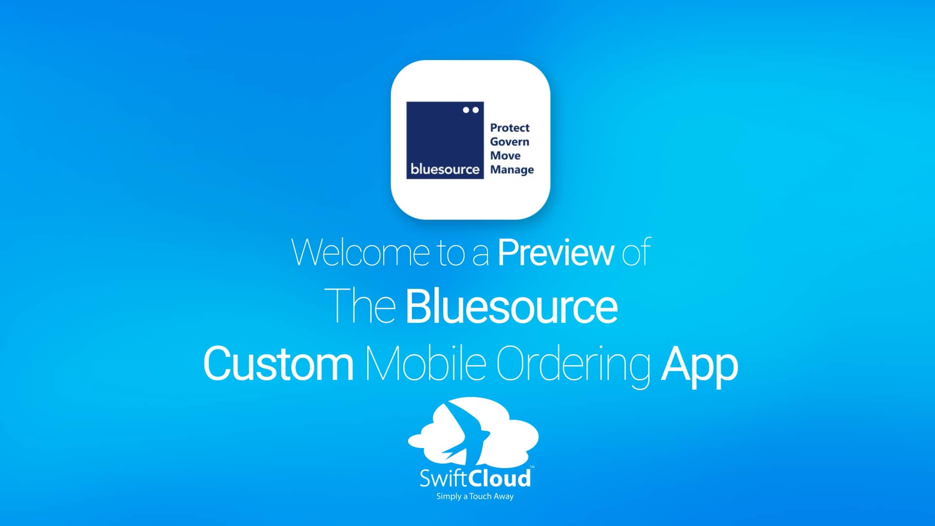 Bluesource - Mobile App Preview - BLU093W on Vimeo