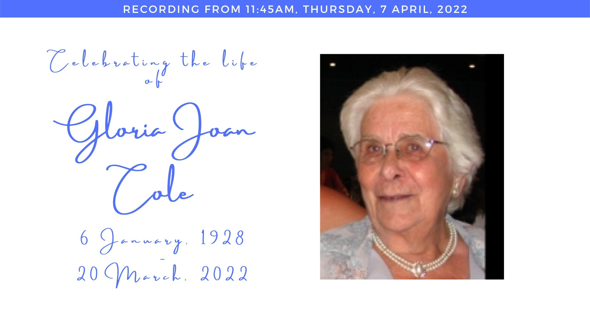 Gloria Cole on Vimeo