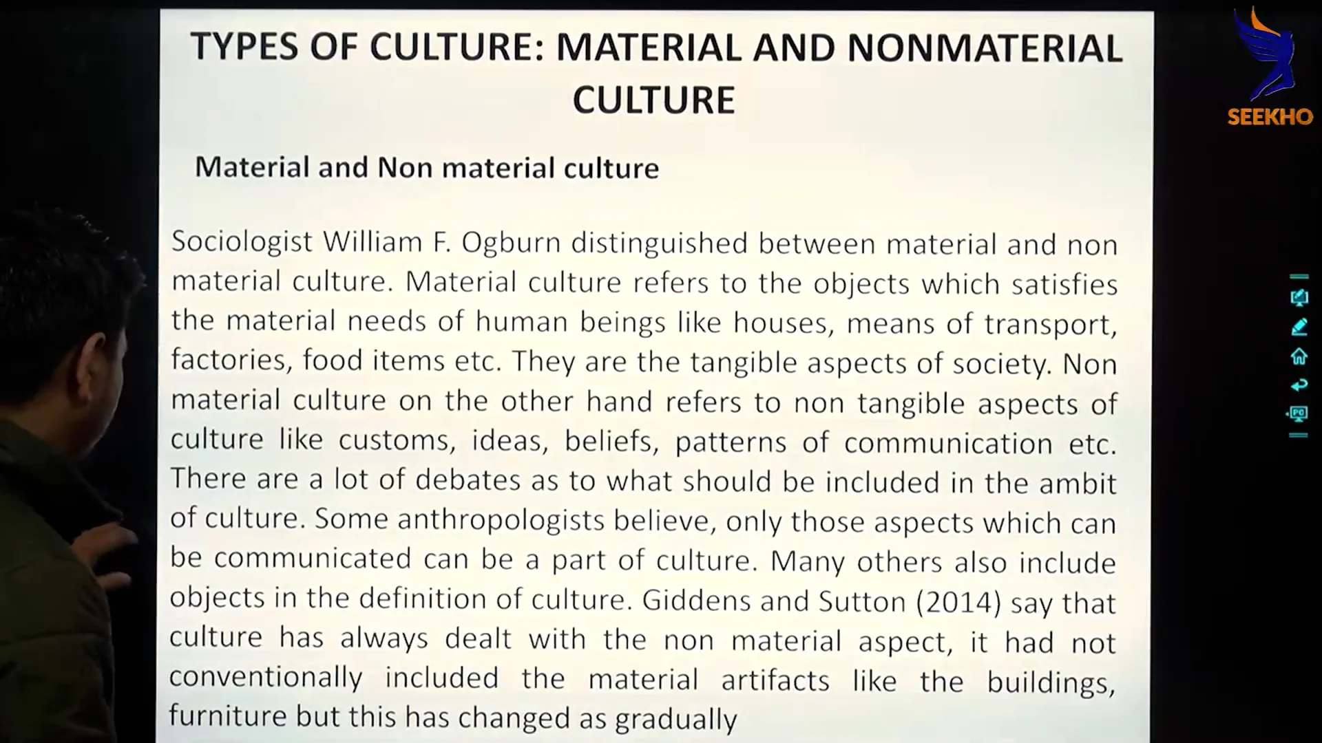 Lec 09, Types of Culture - Material and Non Material Culture on Vimeo