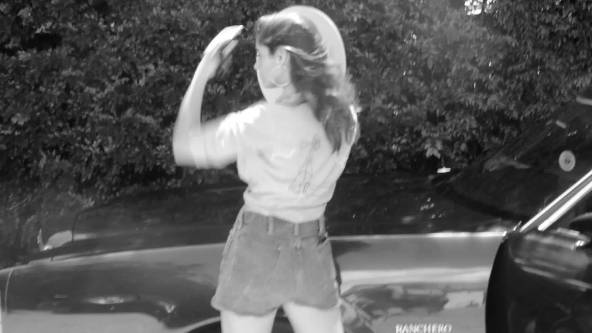 Video shoot with model and DJ Tilly Saunders and my 1979 Ford Ranchero ...